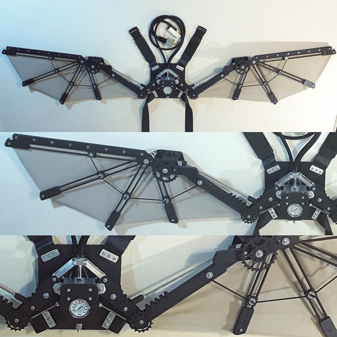 Deluxe Steampunk Wings - Open 6 Feet Wide - Etsy