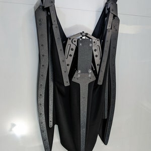 V2.6 Mechanical Wings - 8.5' Metal Bat Wings - Batman Beyond Arkham ...