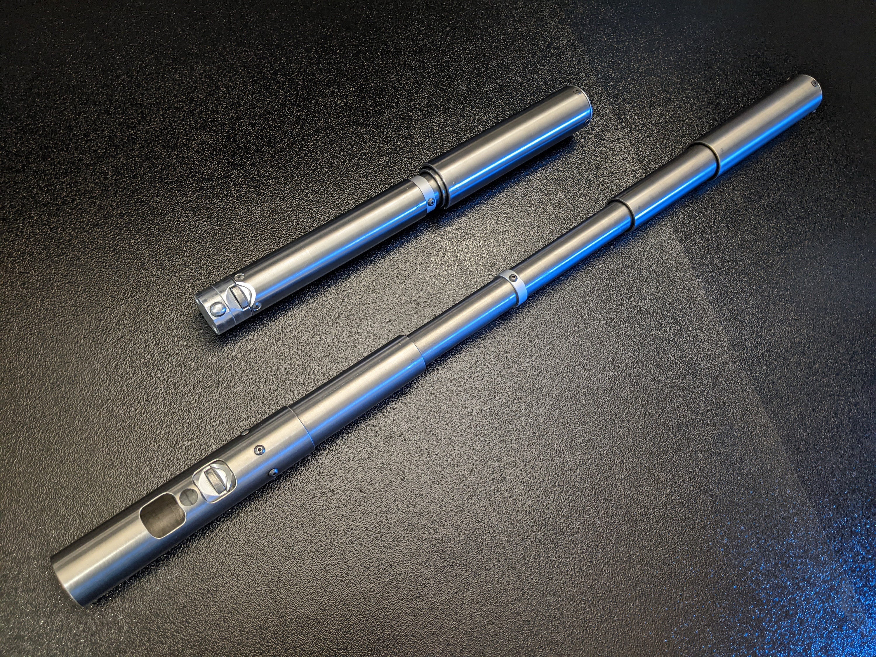 V3.3 Titanium Telescopic Bo Staff - Springloaded Escrima Detatchable - Etsy