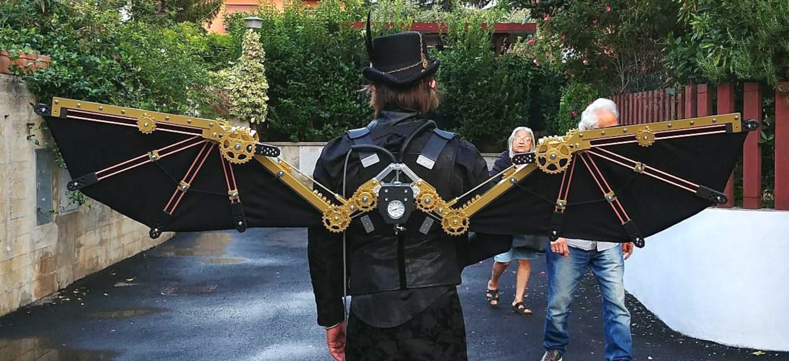 Deluxe CO2 Steampunk Wings Opens 6.5 Feet Wide - Etsy