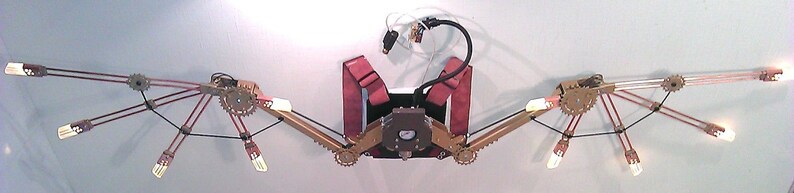 Deluxe CO2 Steampunk Wings Opens 6.5 Feet Wide | Etsy