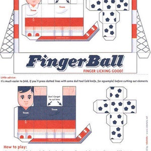 Finger Footballers - Etsy