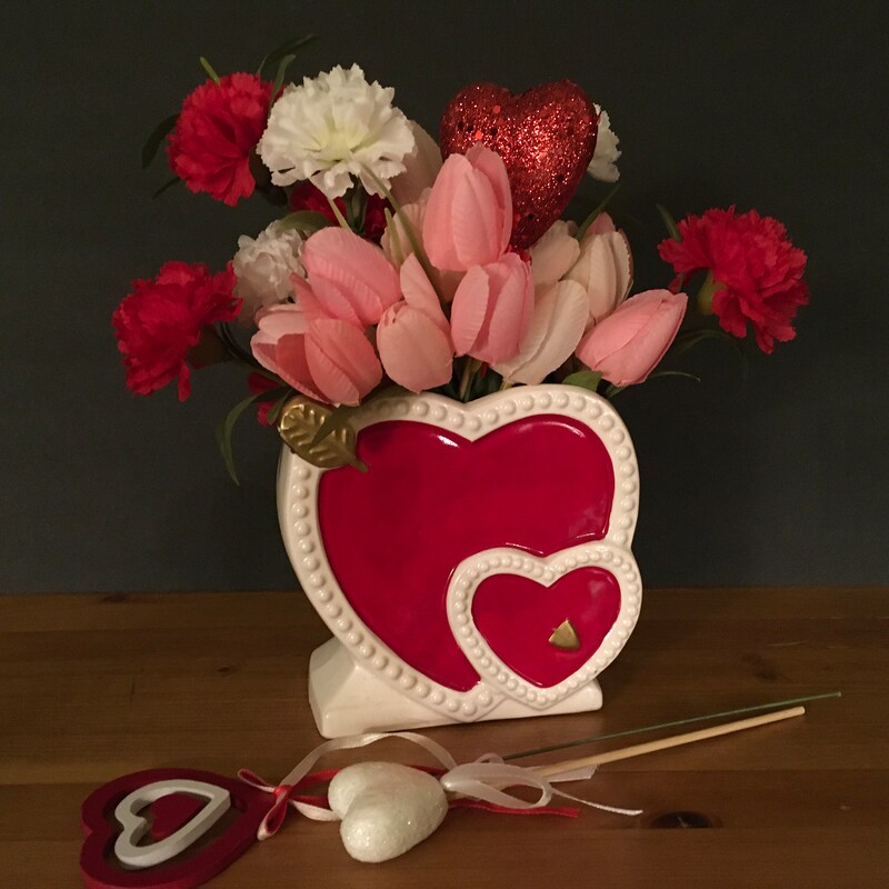 Valentine Planter - Etsy