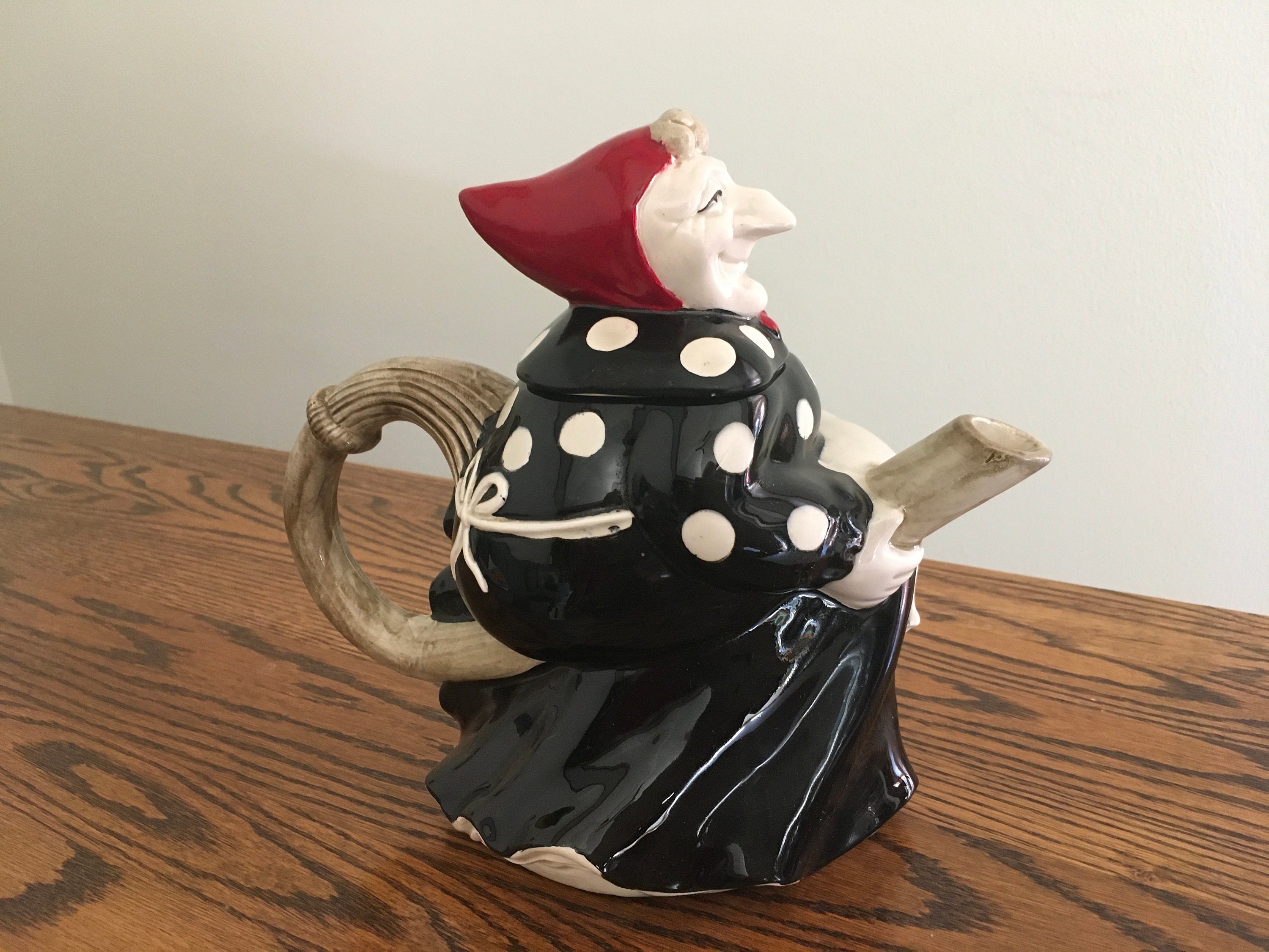 Fitz and Floyd Witch Teapot Halloween Witch on Broomstick - Etsy Fitz and Floyd Witch Teapot Halloween Witch on Broomstick - Etsy