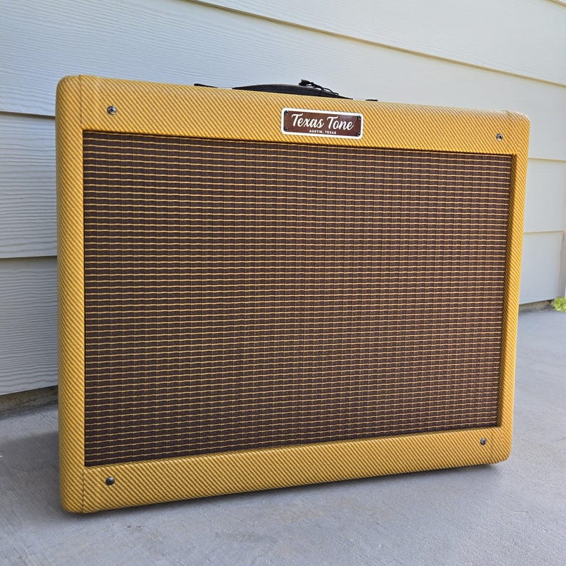 Tweed Deluxe Style Guitar Amplifier - Etsy