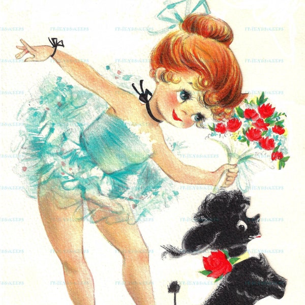 Ballet Greeting Card - Etsy