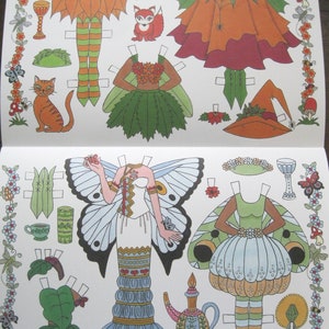 READY TO SHIP "flutter" Paper Dolls From the Land of Fairie by Alina ...