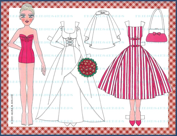 Printable 2-page NIFTY FIFTIES Instant Download 1950s-style - Etsy