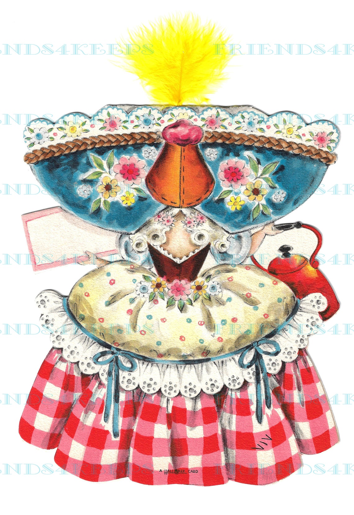 POLLY Put the Kettle on Printable Vintage Mother Goose Nursery Rhyme ...