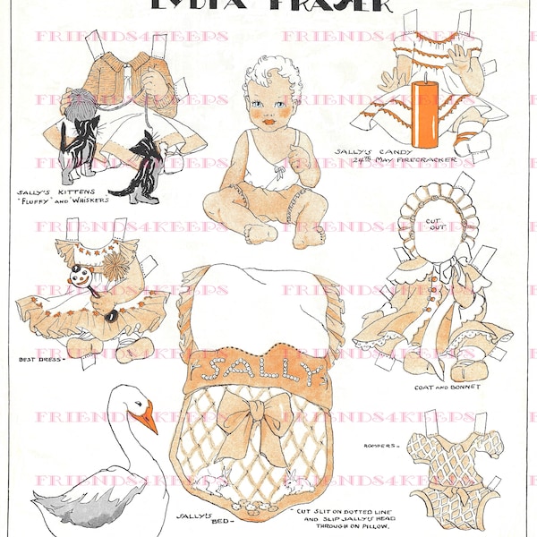 Sally Baby Doll - Etsy