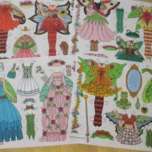 JUST ADDED Digital Version of flutter Paper Dolls From the Land of ...