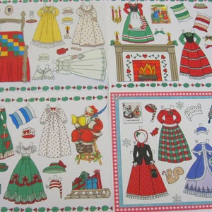 Printable CHRISTMAS Paper Dolls--digital Version of "let's Play Paper ...