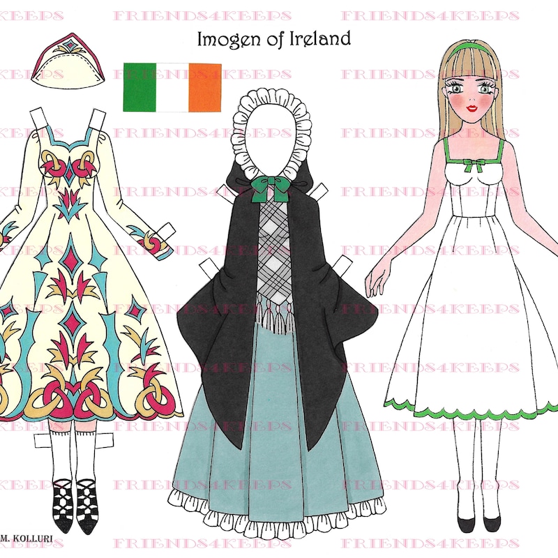 Irish Dancing Doll - Etsy