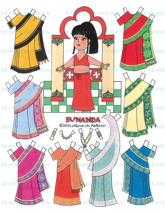 Indian Paper Dolls Inkspired Musings