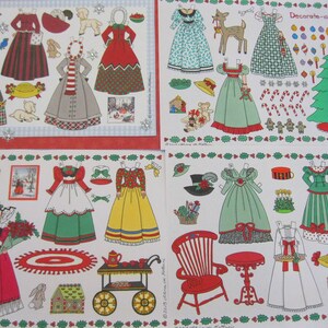Printable CHRISTMAS Paper Dolls--digital Version of "let's Play Paper ...