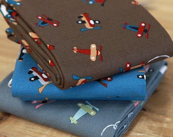 Airplane Cotton Fabric - Etsy