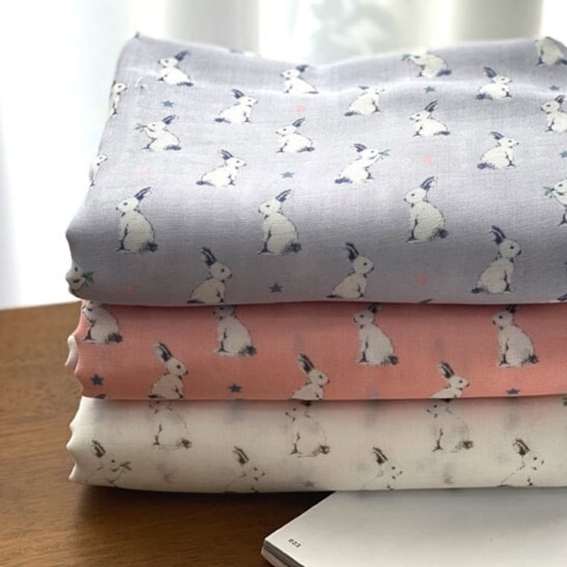 Rabbit Fabric - Etsy
