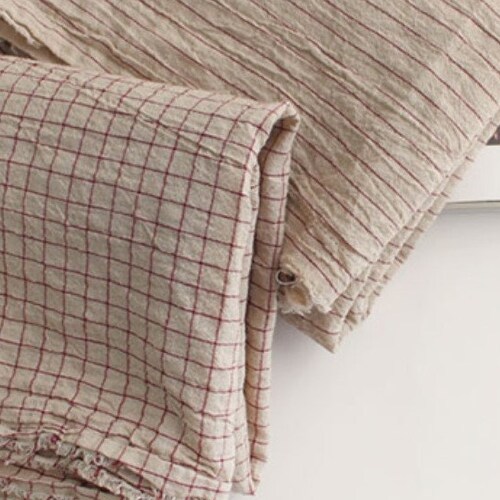 Linen Blend Fabric Natural Color Linen Fabric by the Yard - Etsy