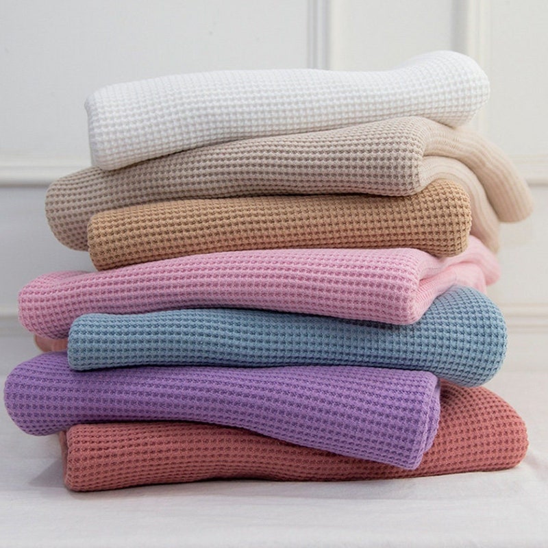 Waffle Fabric by the Yard - Etsy