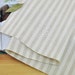 Laminated Linen Fabric 1 Cm Stripe by the Yard 94553 - Etsy