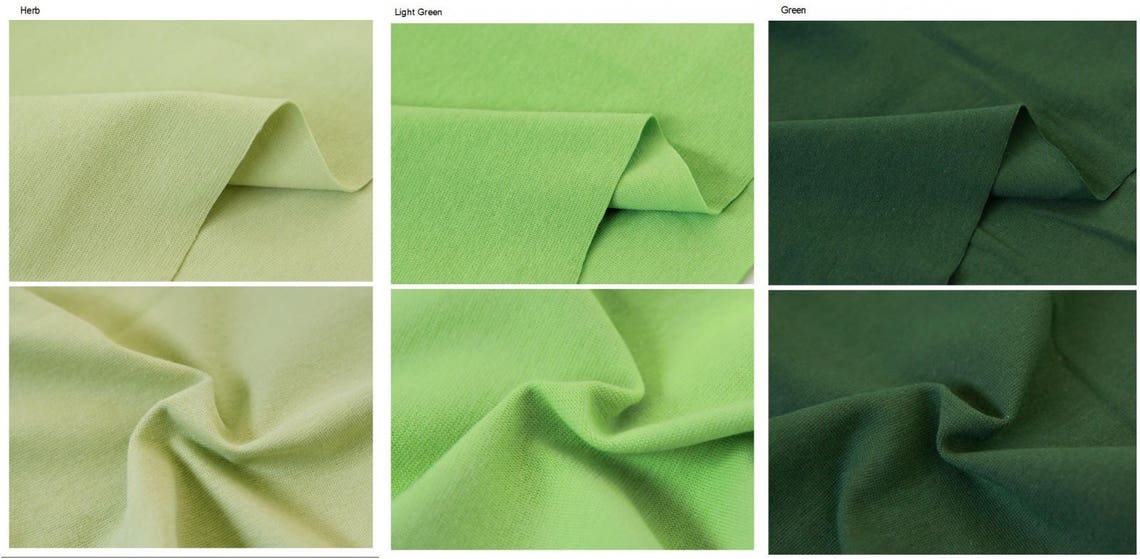 1x1 Ribbing and Binding Knit Fabric by Half Yard Choose - Etsy