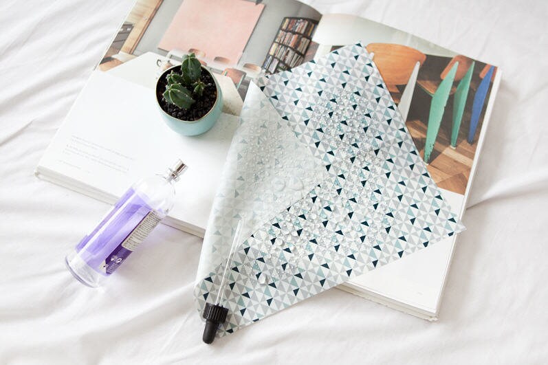 Triangles Waterproof Fabric Geometric 59 Wide by - Etsy