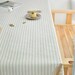 Laminated Linen Fabric 1 Cm Stripe by the Yard 94553 - Etsy