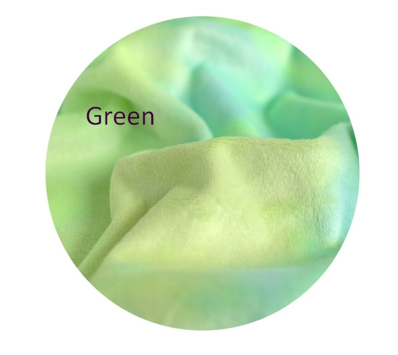 Tie-dye Smooth Cuddle Minky Fabric, Solid Minky Fabric, Plush Fabric ...