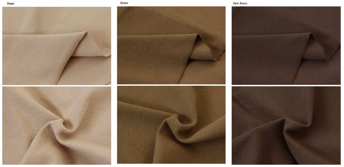 1x1 Ribbing and Binding Knit Fabric by Half Yard Choose | Etsy