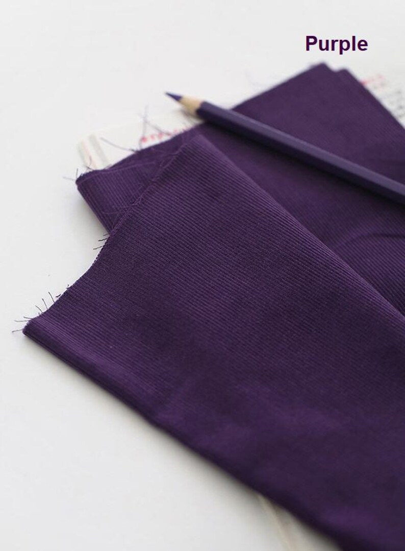 Pinwale Cotton Corduroy Pink Indi Pink Red Wine Plum - Etsy