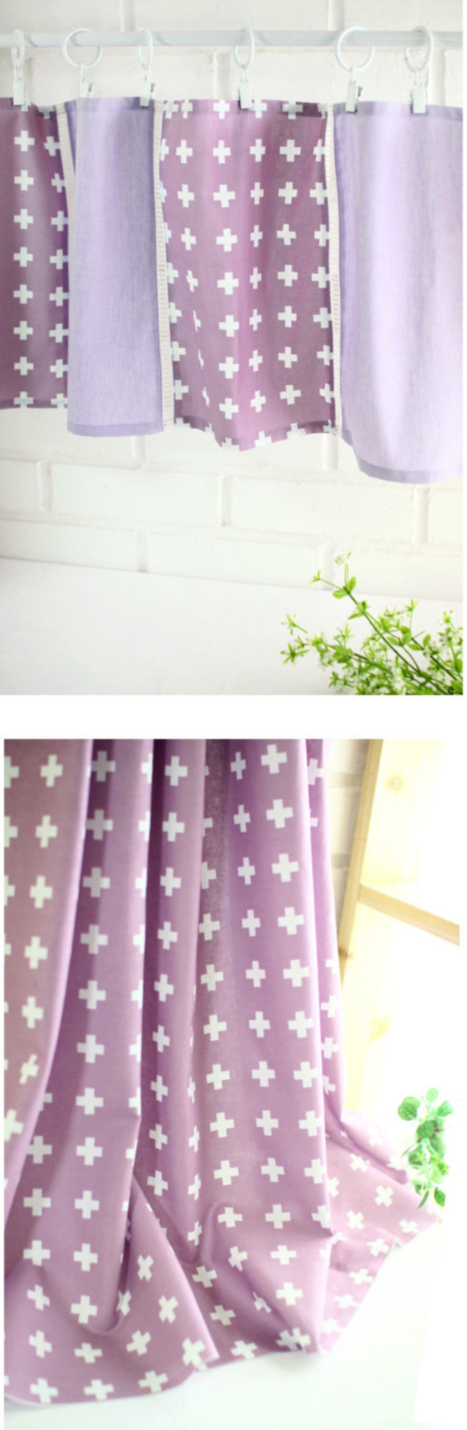 Modern Cross Cotton Fabric Choose From 6 Patterns by the - Etsy