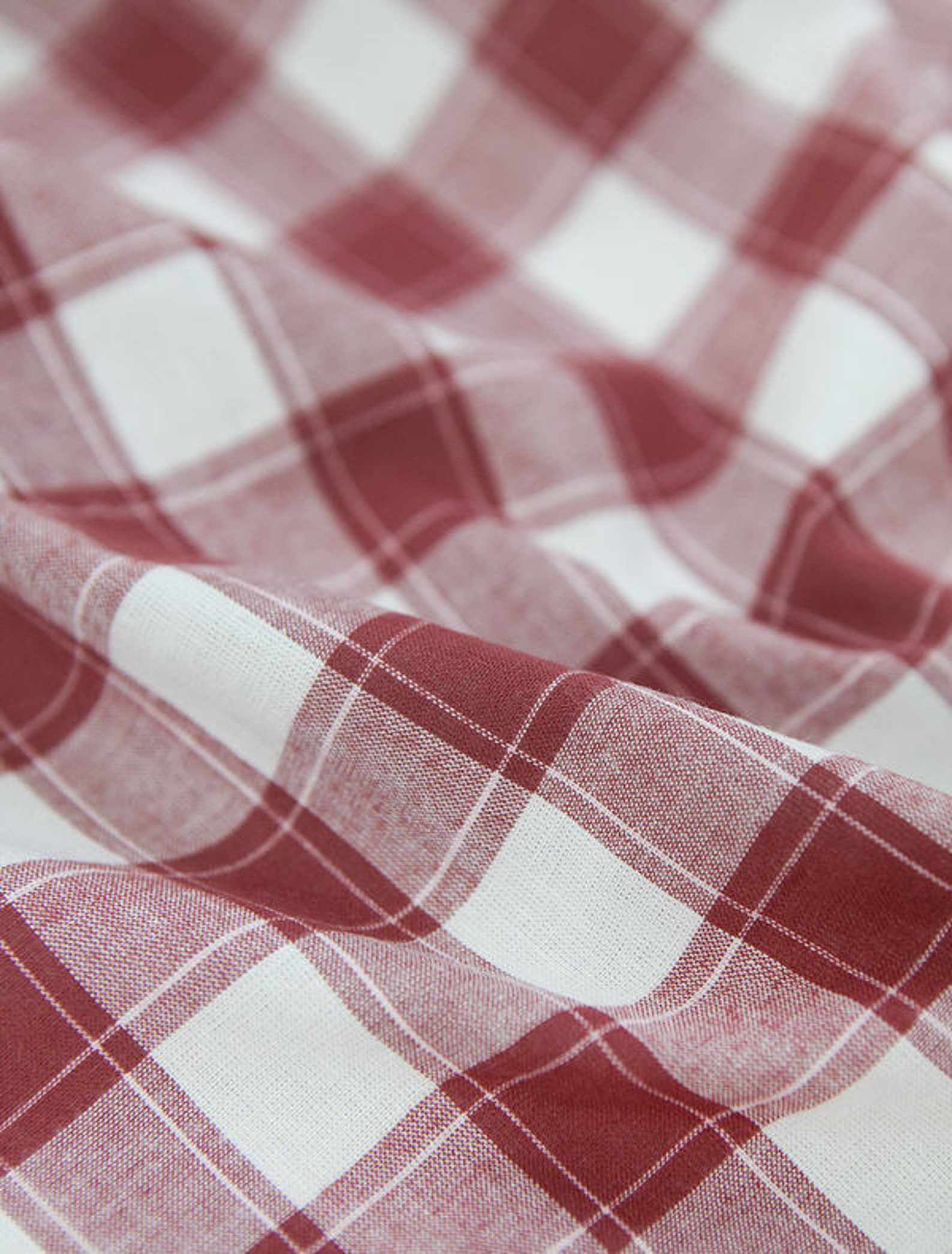 Red Plaid Cotton Fabric by the Yard 82502 - Etsy