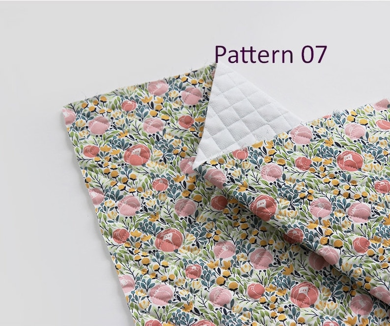 Quilted Cotton Fabrics 11 Patterns Quality Korean Fabric - Etsy
