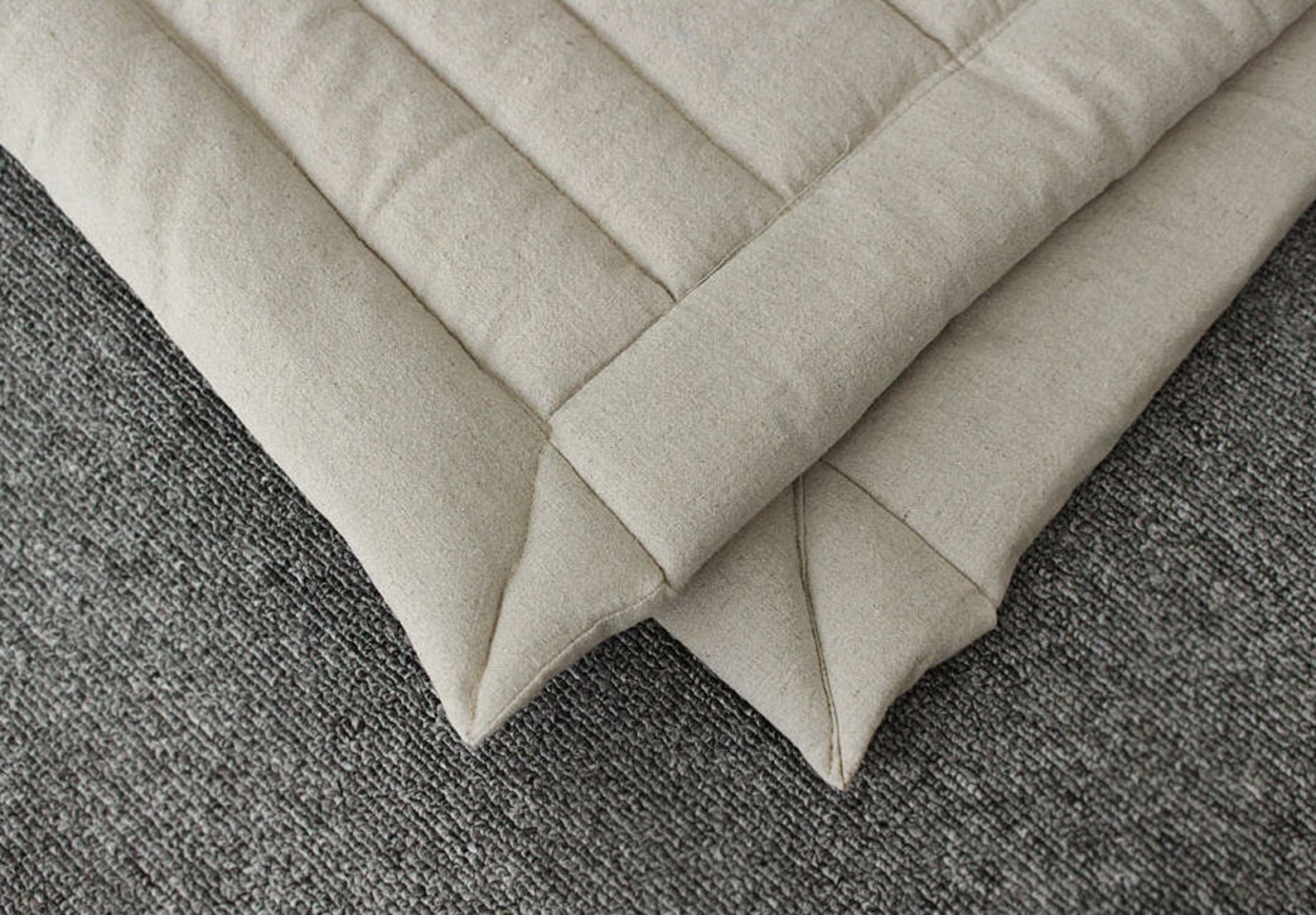 Linen Blend Fabric Natural Color Linen Fabric by the Yard | Etsy