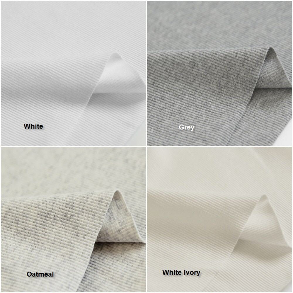 Ribbing Fabric Cotton Rib Knit Choose From 13 Colors by - Etsy