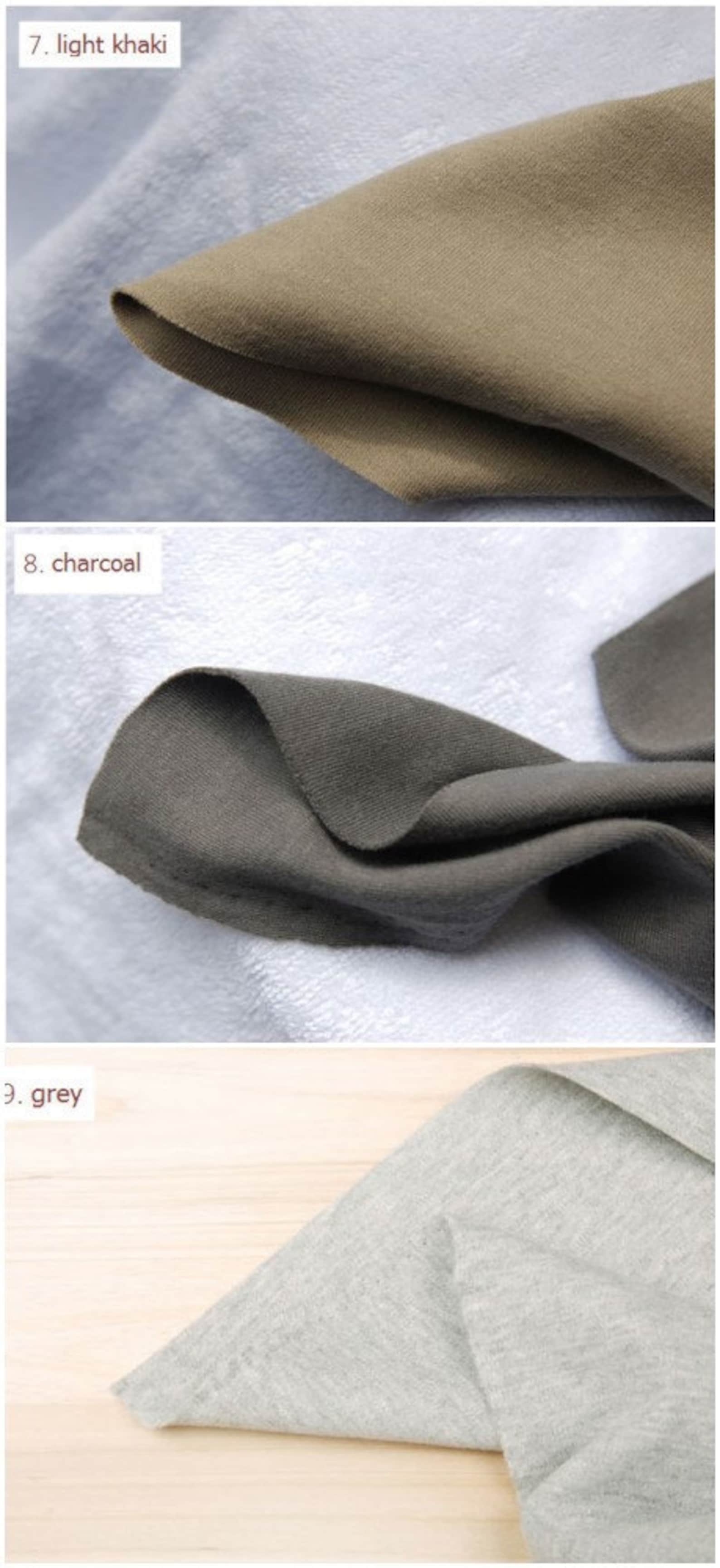 Cotton Interlock Knit in 16 Solid Colors Fabric Quality - Etsy