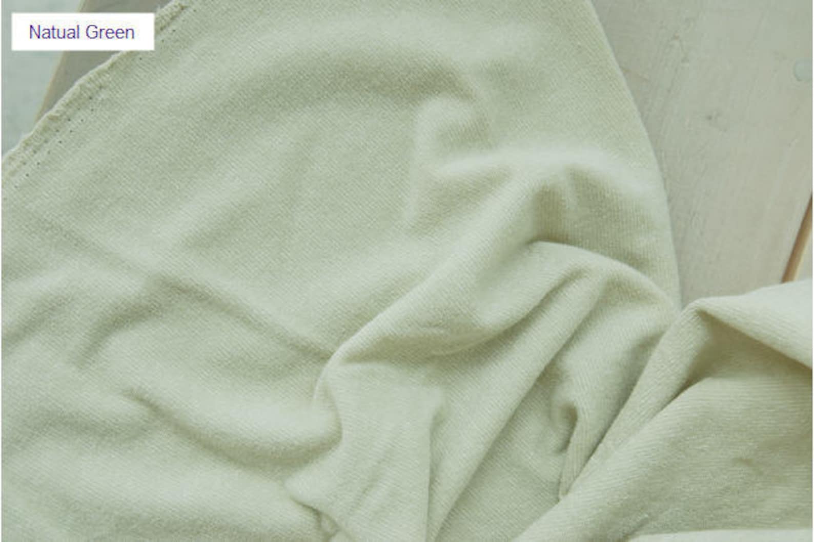 Organic Cotton Terry Cloth Knit Fabric in 3 Colors by the Yard | Etsy