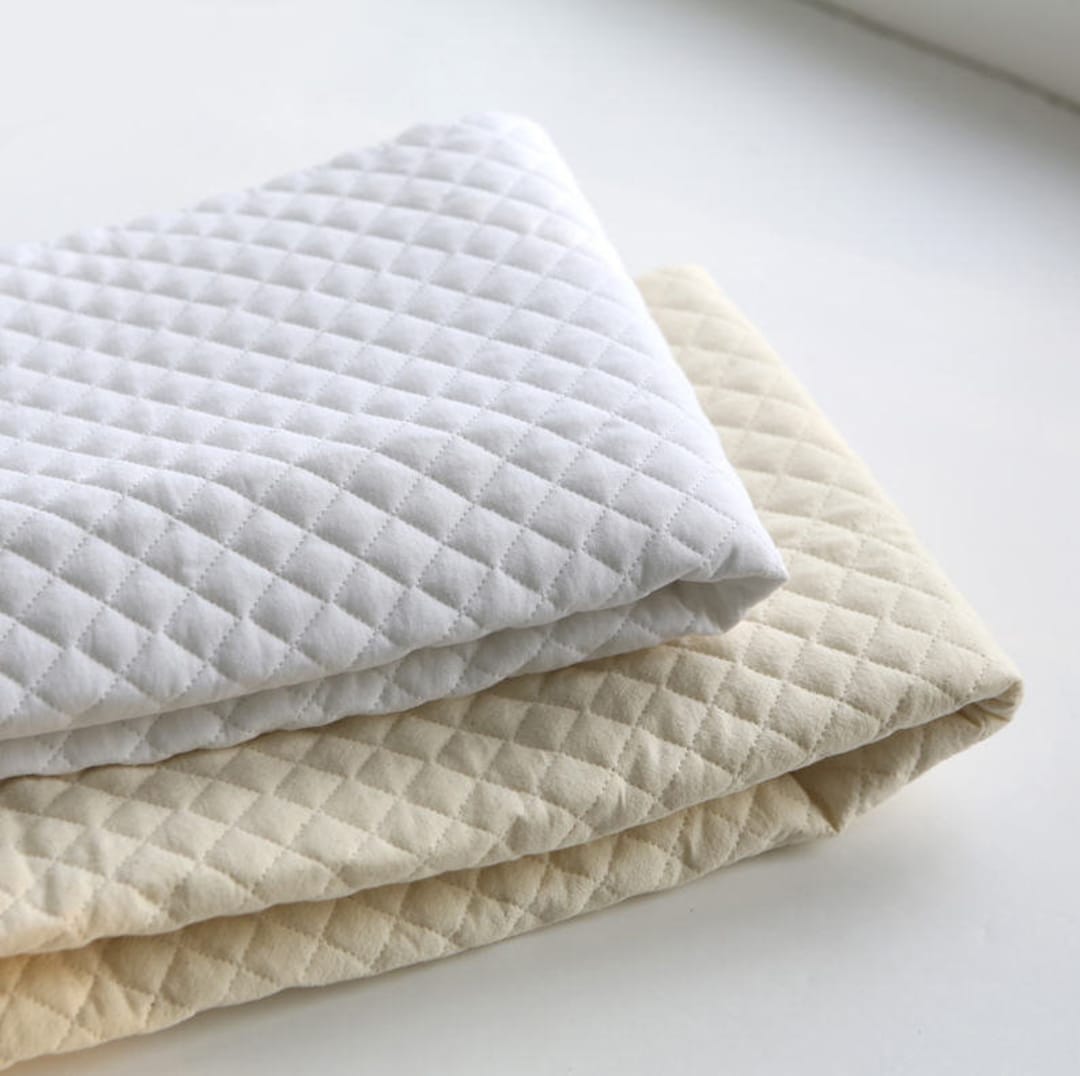Quilted Cotton Fabric, Pre-washed Solid Cotton Fabric, Quality Korean ...