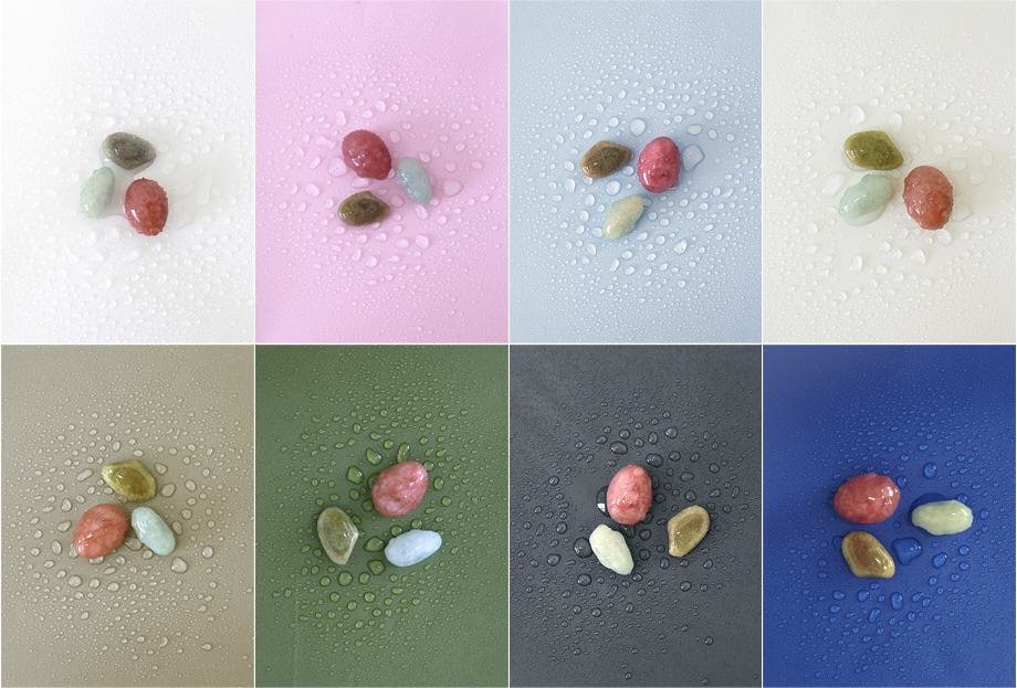 Waterproof Fabric with UV Protection White Light Pink Sky | Etsy