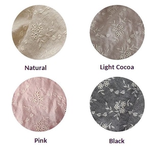 Embroidery Cotton Fabric, Bio-washed Cotton Fabric, Eyelet Cotton ...