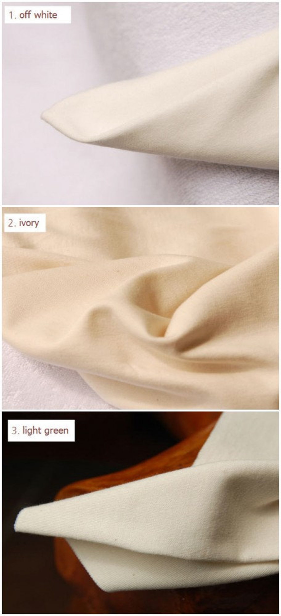 Cotton Interlock Knit in 16 Solid Colors Fabric Quality - Etsy