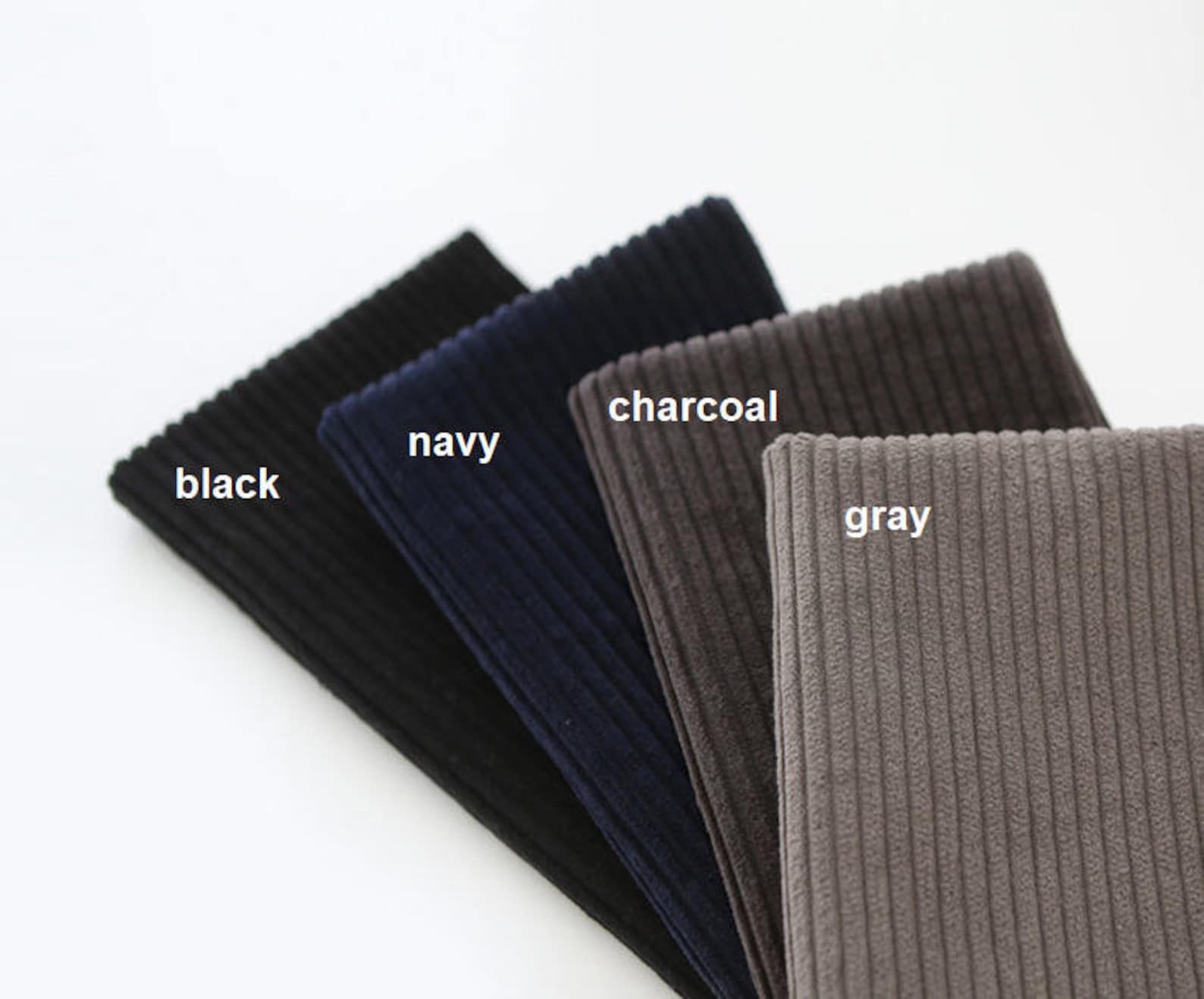 Wide Wale Cotton Corduroy, 4.5 Wales, Korean Fabric, Corduroy 18 Solid ...