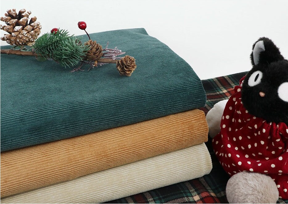 11 Wale Stretch Corduroy Cotton Corduroy - Corduroy 27 Solid Colors ...