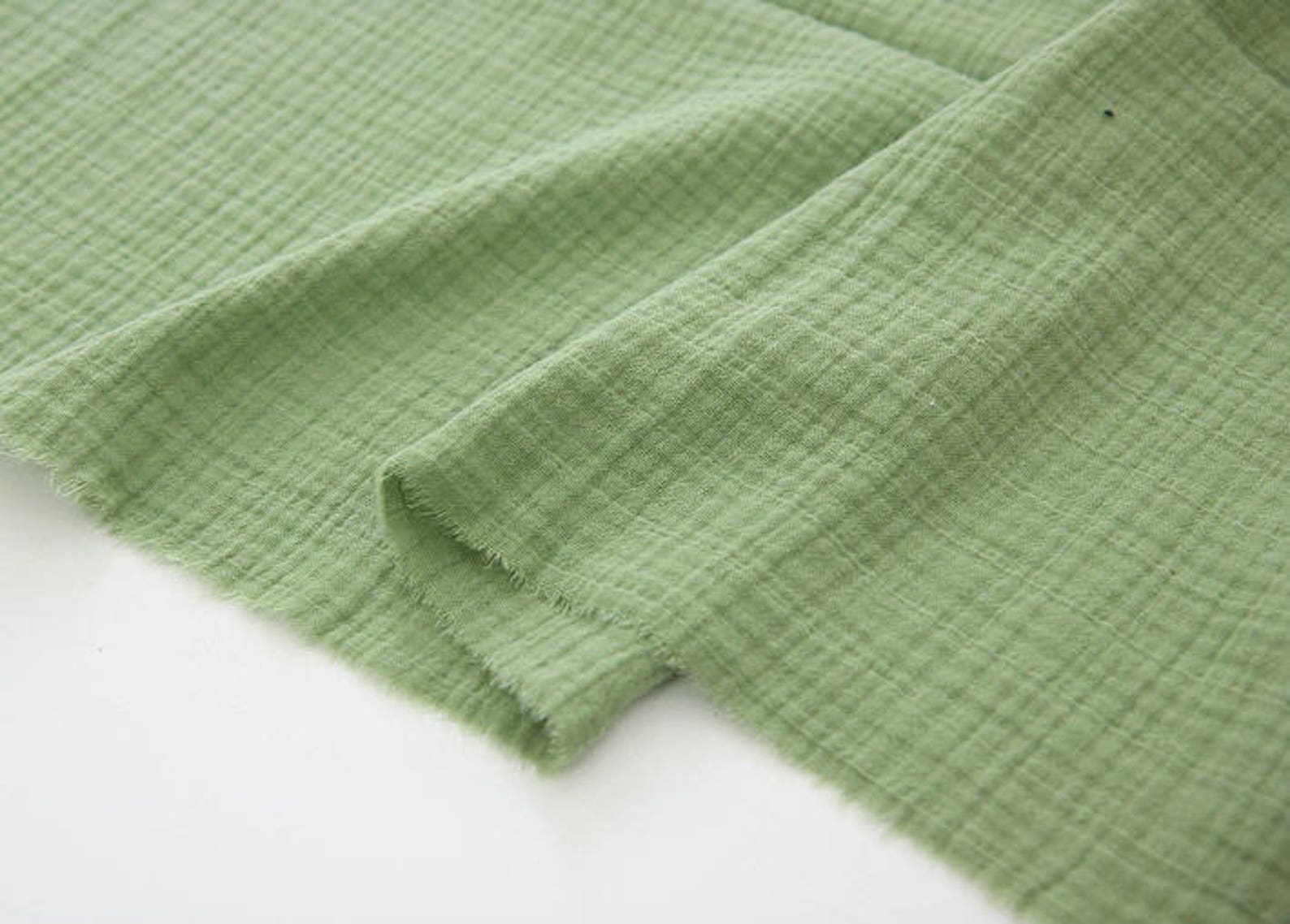 Cotton Double Gauze Crinkle Gauze Yoryu Gauze in 17 Colors | Etsy