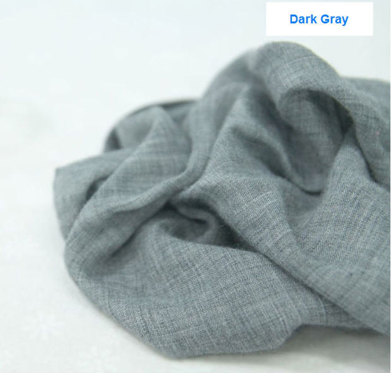 Soft Cotton Blend Gauze Fabric Washing Gauze Gray Gauze - Etsy