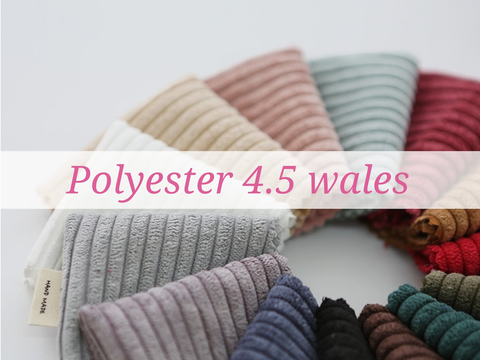 Wide Wale Corduroy Fabric Polyester Corduroy Fabric 5 Mm - Etsy