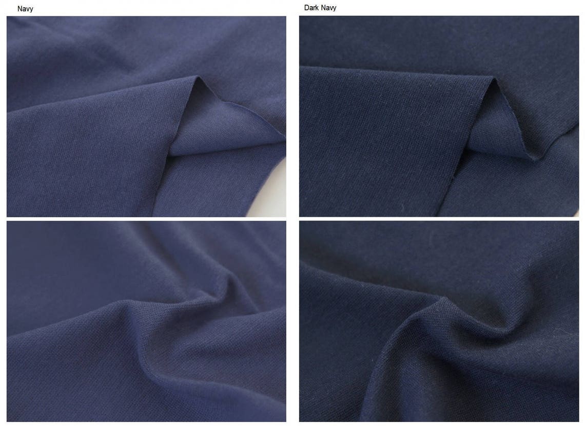 1x1 Ribbing and Binding Knit Fabric by Half Yard Choose - Etsy