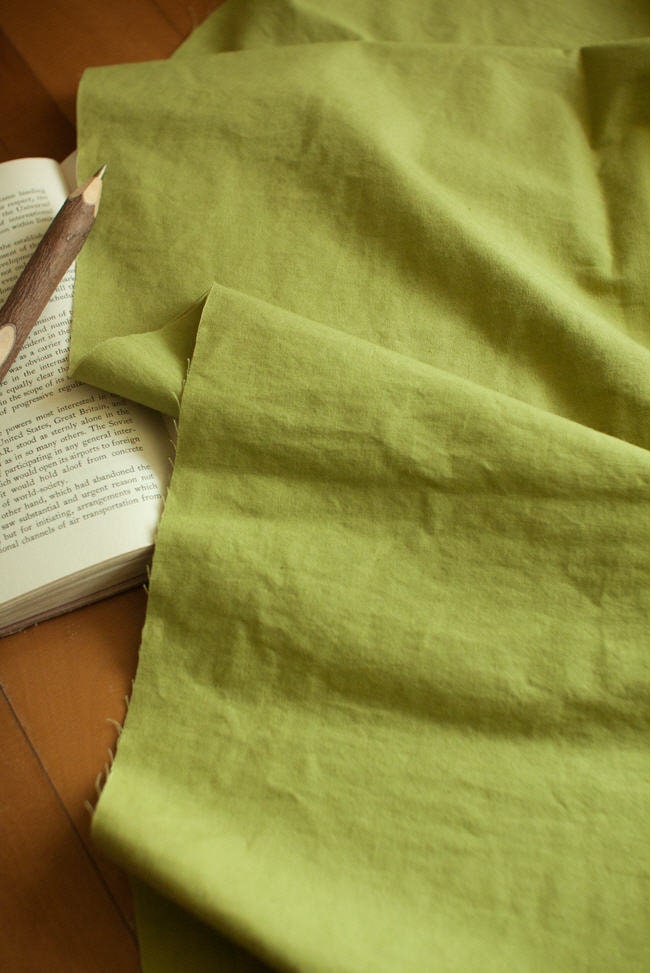 Soft Washing Cotton Fabric Solid Cotton Fabric Olive Green | Etsy