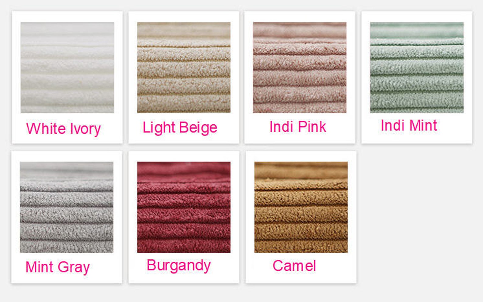 Wide Wale Corduroy Fabric, Polyester Corduroy Fabric, 5 Mm Corduroy, 4. ...