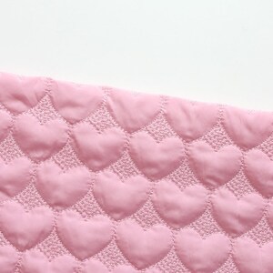 Quilted Polyester Fabric, Padded Fabric, 55" Wide, White, Pink, Yellow ...